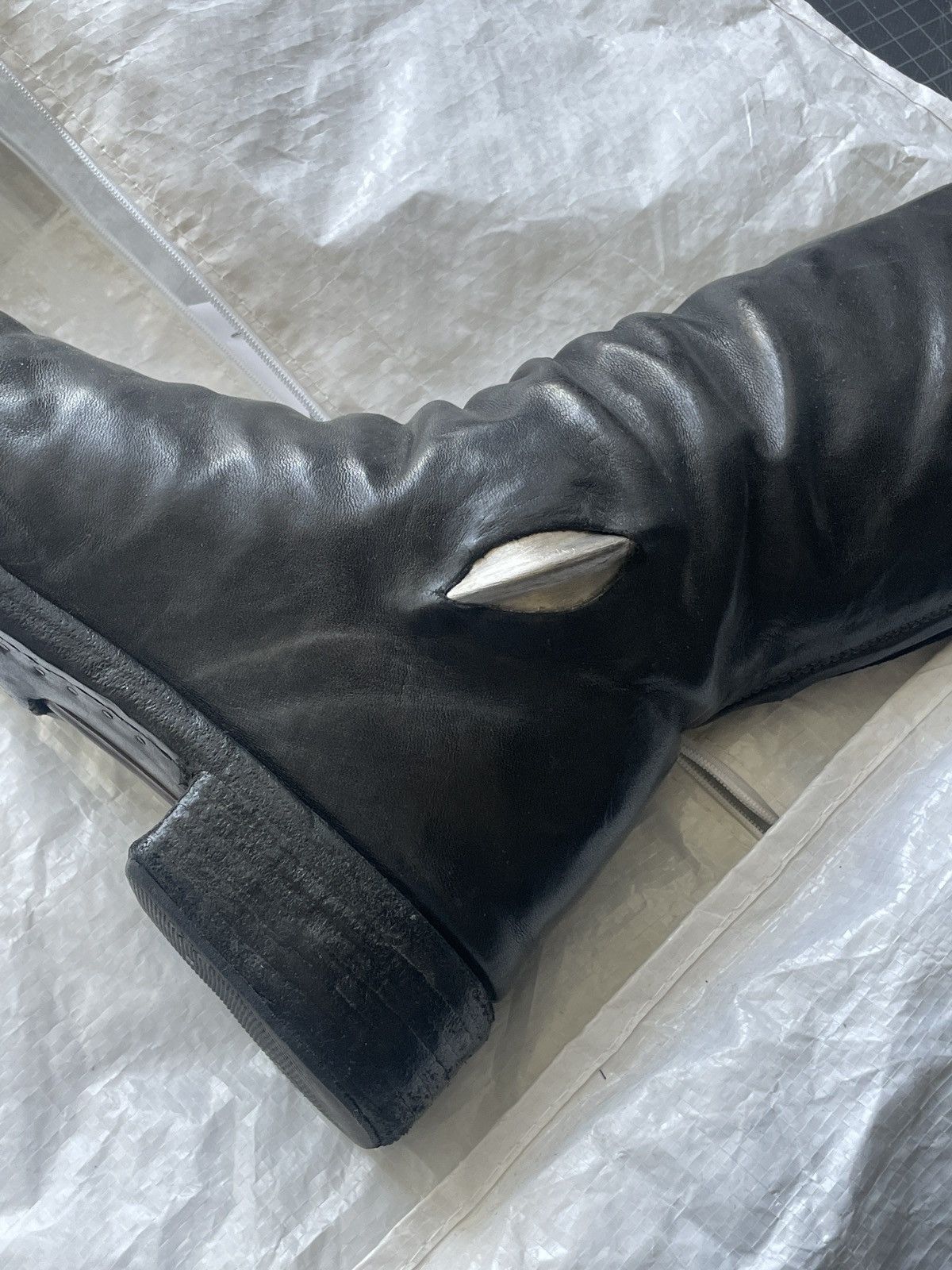 Carol Christian Poell Carol Christian Poell am/2687p cors Prosthetic Boots | Grailed