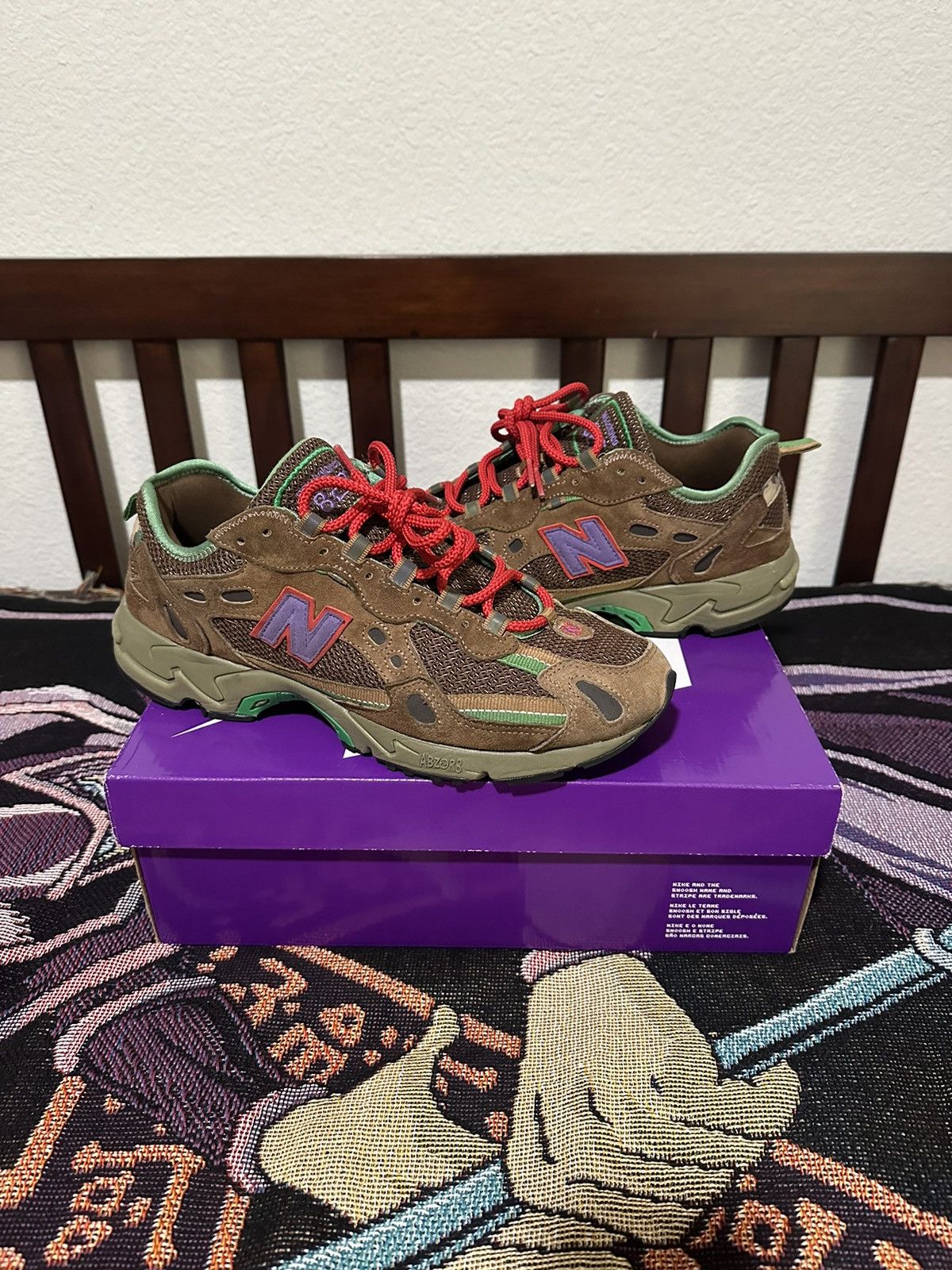 New Balance × Stray Rats Stray Rats New Balance 827 Sewer Stomper Crew ...