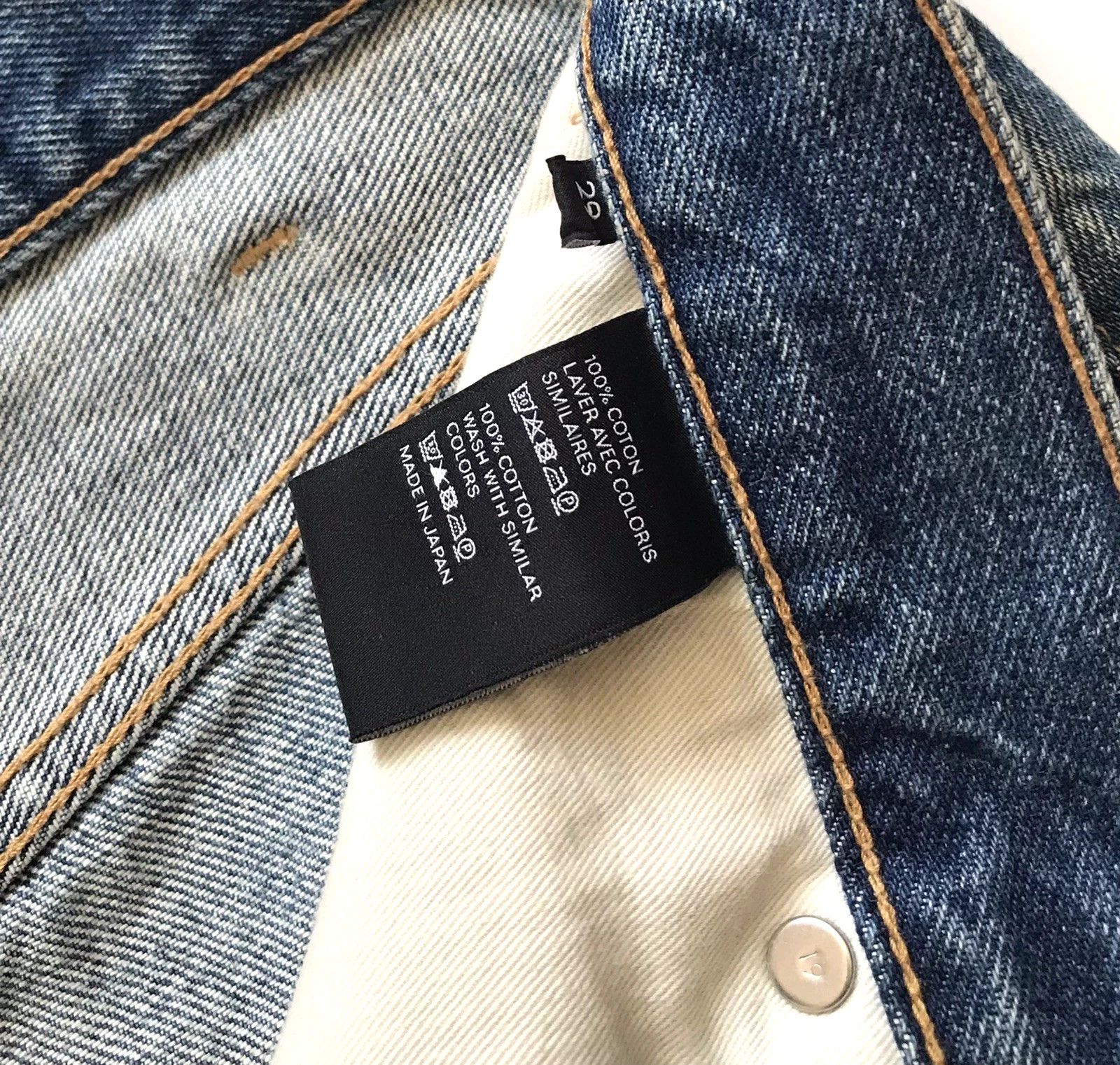Celine Celine Kurt Wash Denim Jeans W_CT_003 N213 945F 07UW Size 29 ...