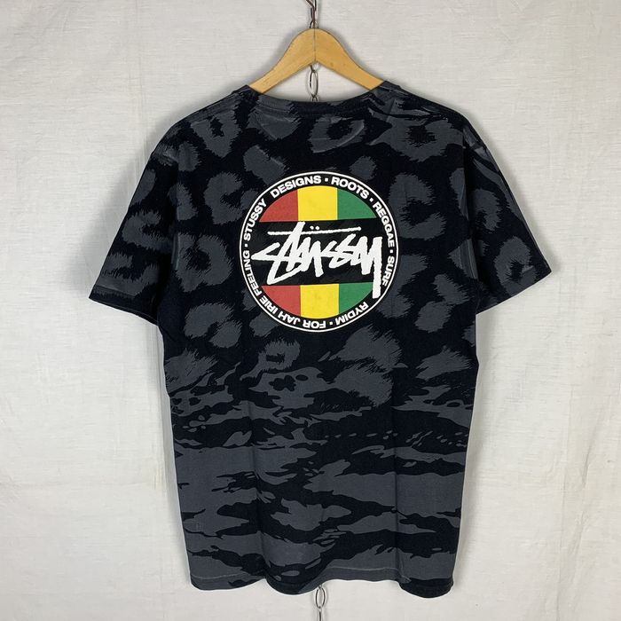 Stussy Stussy Designs Roots Reggae Tee | Grailed