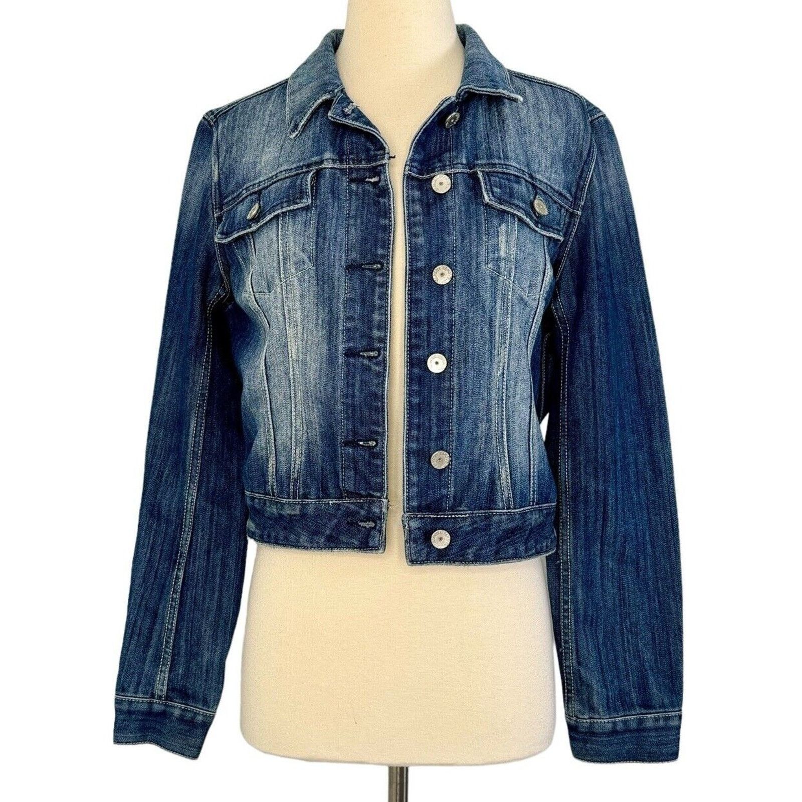 Almost Famous DEF LEOPARD Hysteria 1980s Punk Rock Upcycled Jean Jacket ...