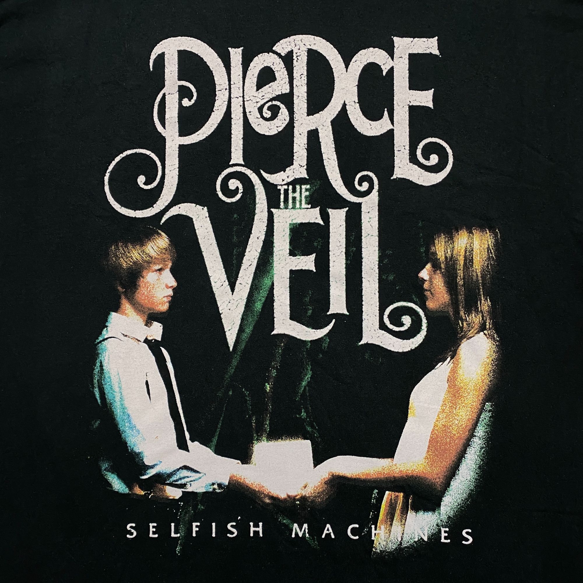 Rock T Shirt × Streetwear × Very Rare Pierce the Veil Selfish Machines ...