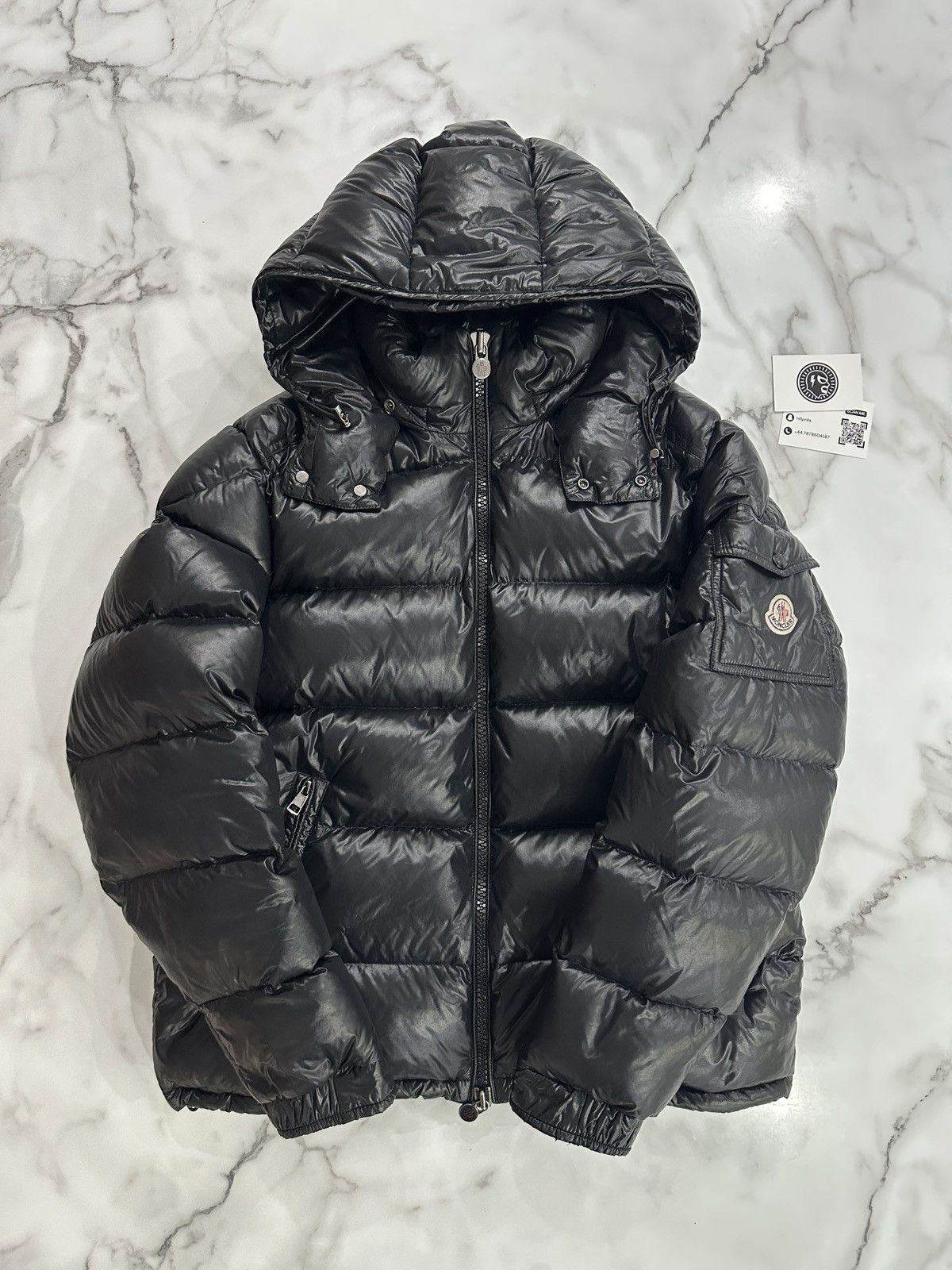 Moncler Black Moncler Maya Jacket Size 5 | Grailed