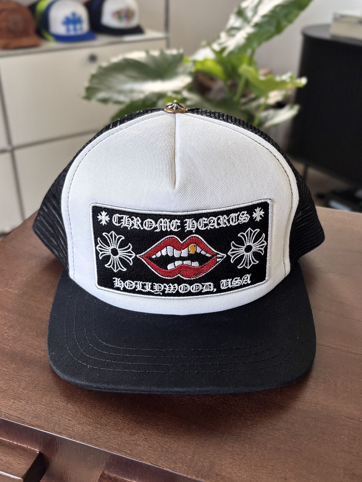 Chrome Hearts MATTY BOY CHOMPER PATCH HAT | Grailed