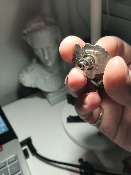 Supreme Enamel Pin (Blue Hair Girl with Glasses) | Grailed