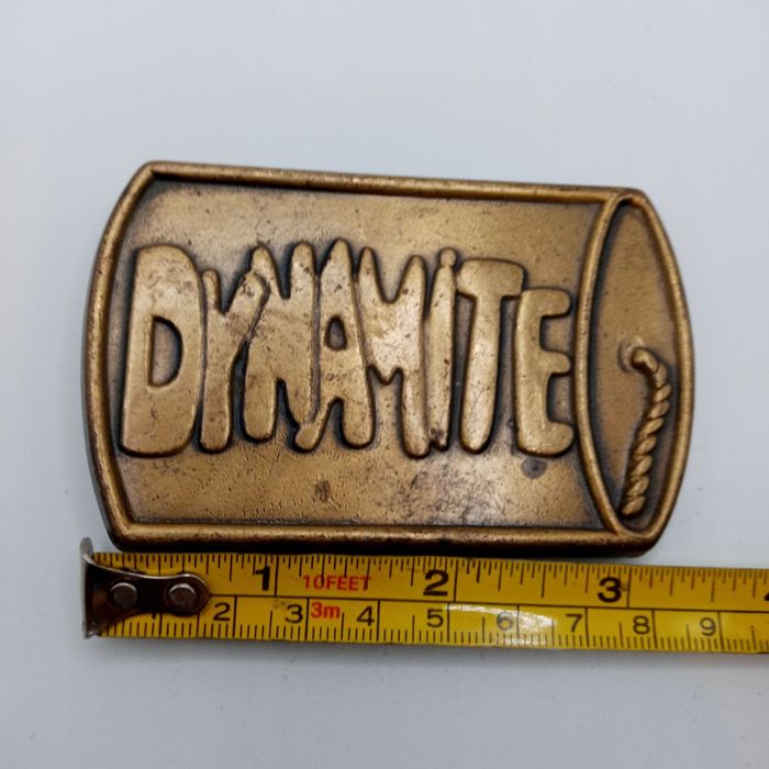 Vintage Dynamite Belt Buckle Vintage TNT Stick 1970s Western | Grailed