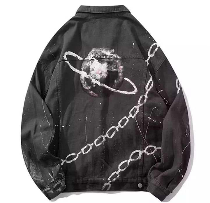 Vintage Chain denim jacket | Grailed