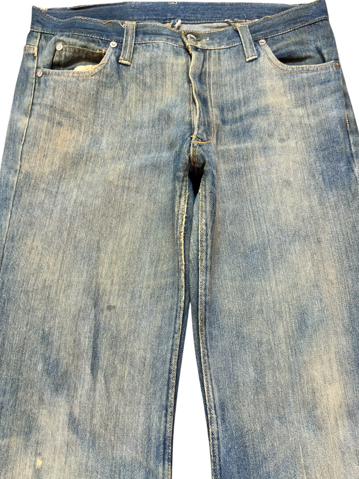 go slow caravan Vintage Caravan Flare Bell Bottom Mudwash Denim | Grailed