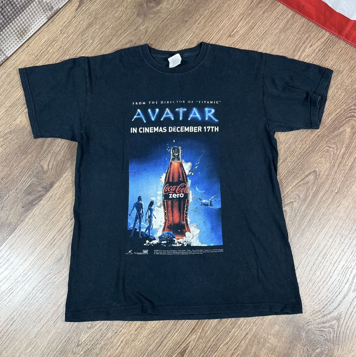 Coca Cola Vintage AVATAR Promo By Coca Cola Zero Very Rare T Shirt ...