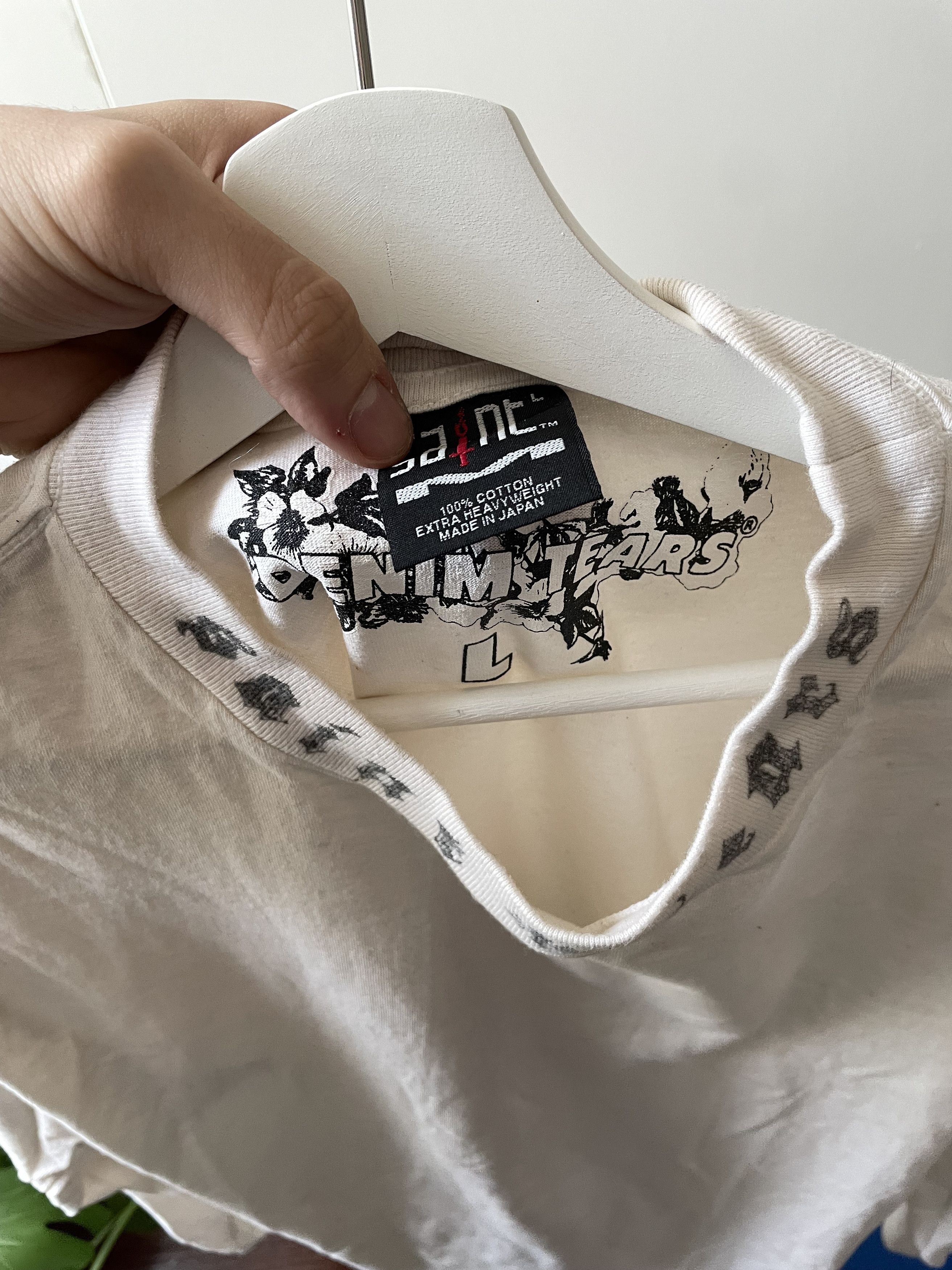 DENIM TEARS Inside Out Saint Tears Longsleeve | Grailed