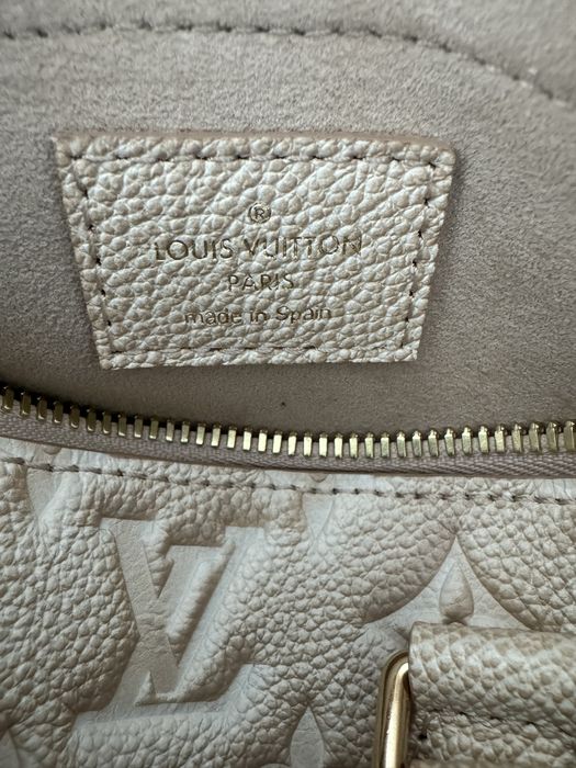 Louis Vuitton Louis Vuitton Stardust Beige Empreinte Monogram Speedy 20 ...