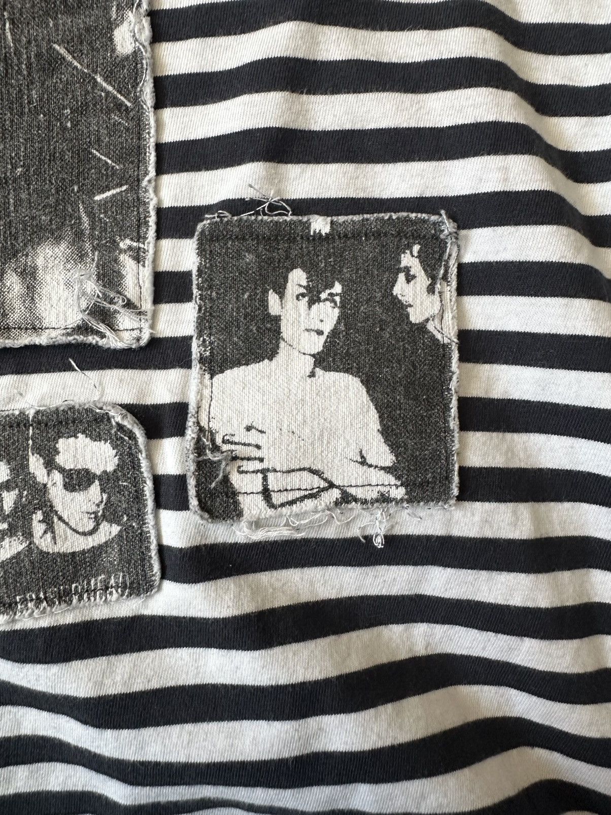 Junya Watanabe Junya Watanabe x Bauhaus Patch Cropped Longsleeve | Grailed