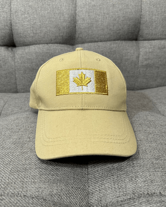 Vintage Vintage Gold Canadian Flag Hat | Grailed