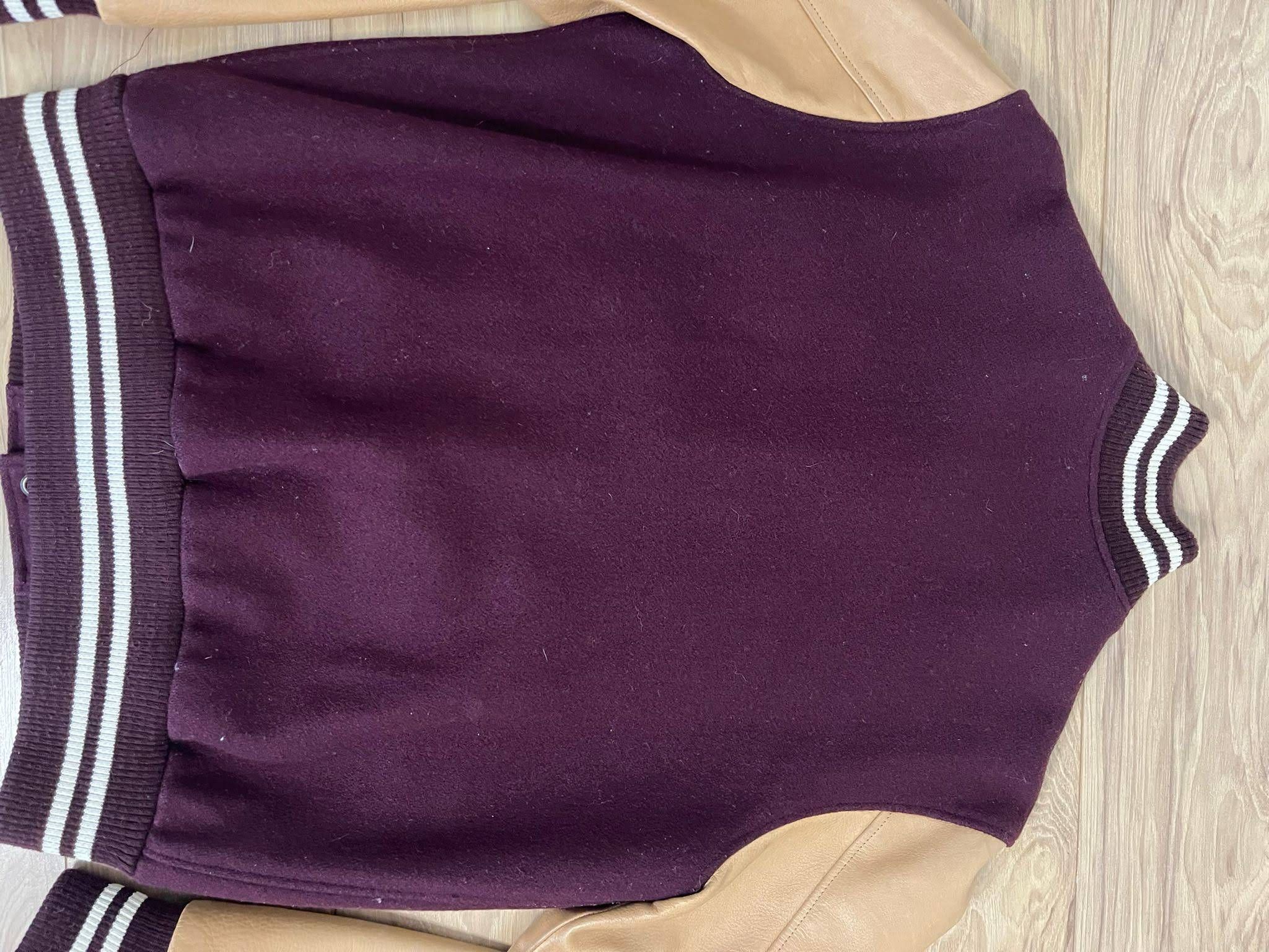 Roots Roots Varsity Leather Jacket - Custom Made | Grailed