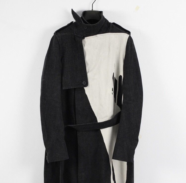 Rick Owens Rick Owens main line splash coat | Grailed