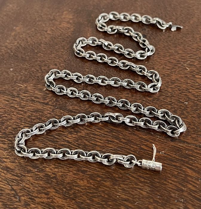 Chrome Hearts Paper Chain Necklace 20in | Grailed