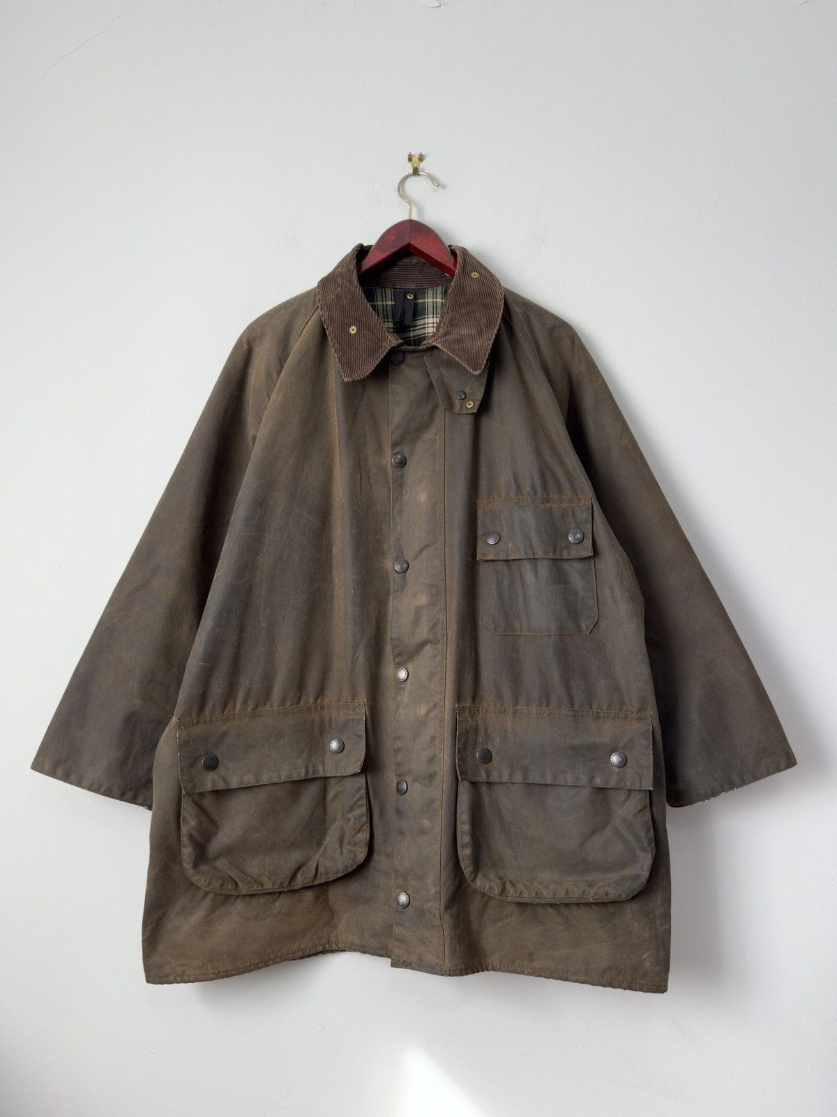 Barbour × Vintage Vintage Barbour Solway Zipper Waxed Jacket | Grailed