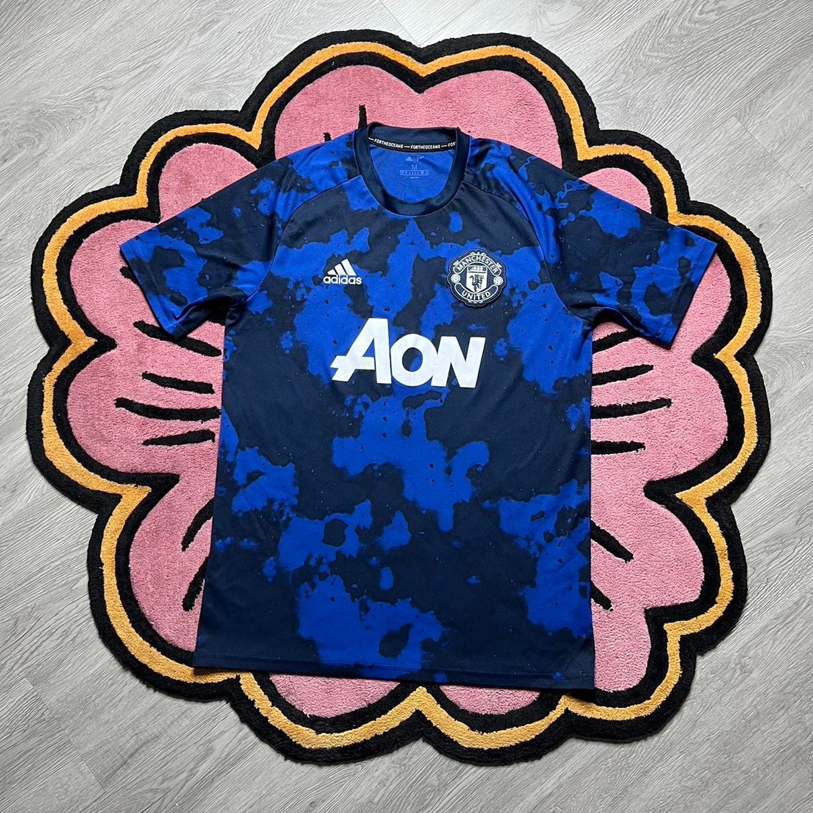 Adidas Adidas Manchester United AON 2019 Kit Soccer Jersey Medium | Grailed