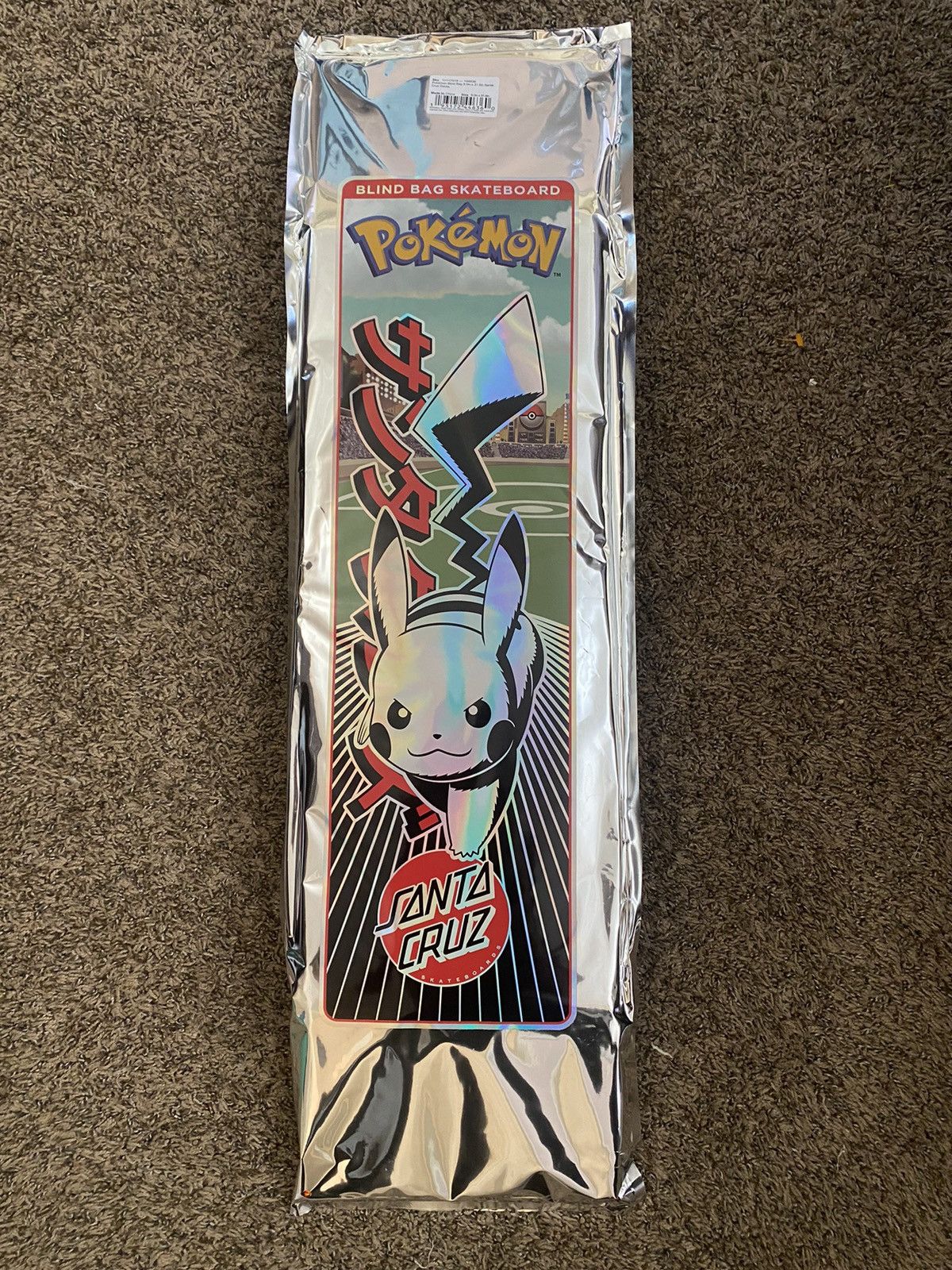 Santa Cruz Skateboards *IN HAND* Santa Cruz X Pokemon Blind Bag Skate ...
