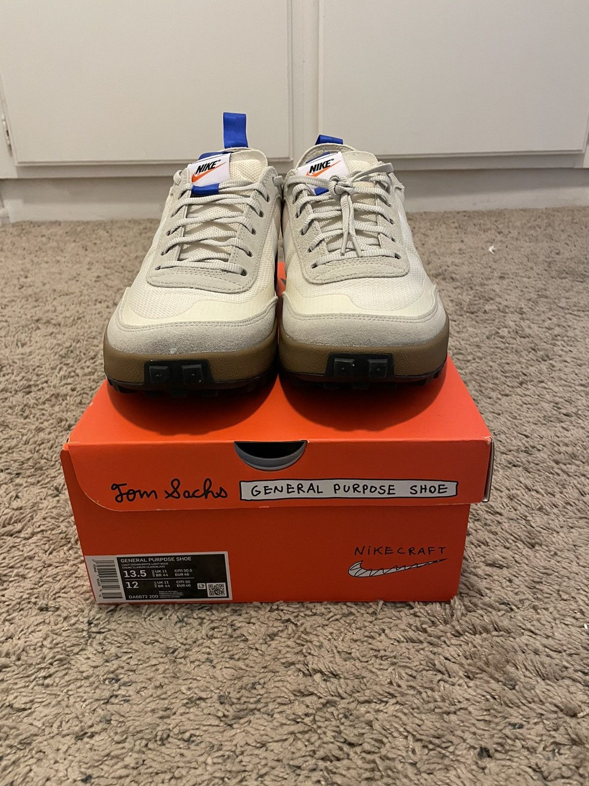 Nike × Tom Sachs Nike X Tom Sachs General Purpose Shoe | Grailed