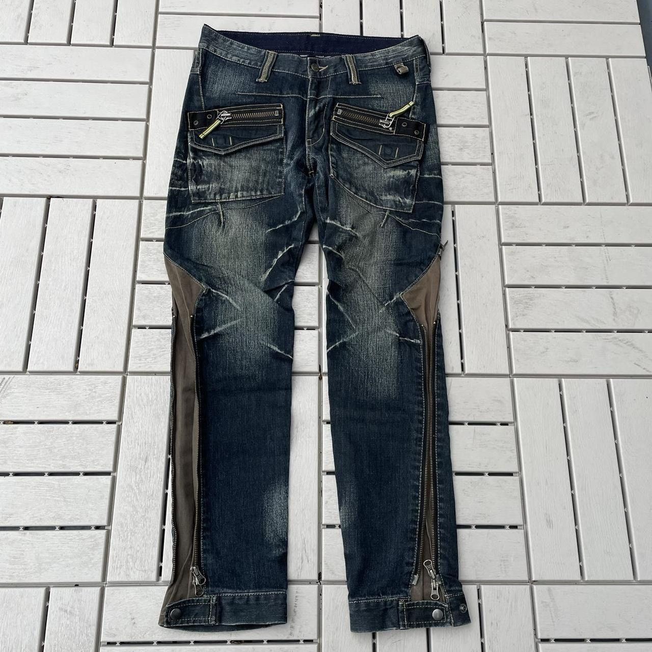 Japanese Brand Japanese archive brand PPFM tornado jeans | Grailed