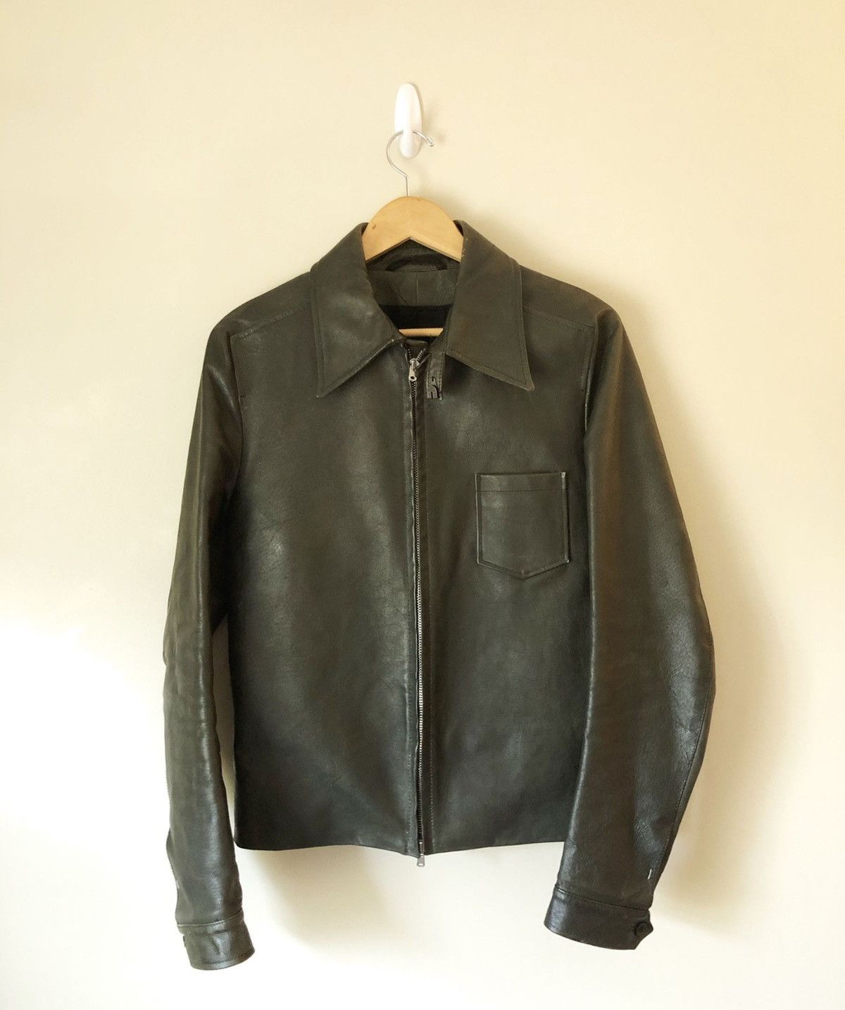Carol Christian Poell CCP 54 2010 Horse Leather Jacket | Grailed