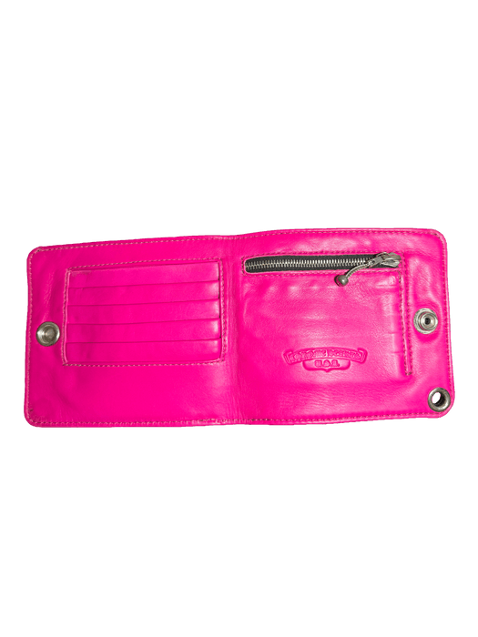 Chrome Hearts Pink Bifold Wallet | Grailed