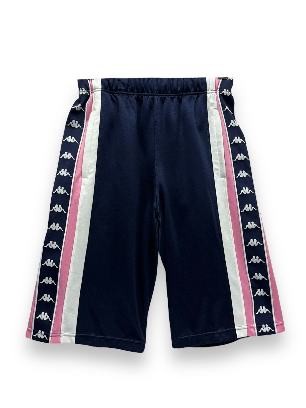 Vintage 🔥RARE 90’s RAPPER KAPPA SideTape Logo Polyester Shorts | Grailed