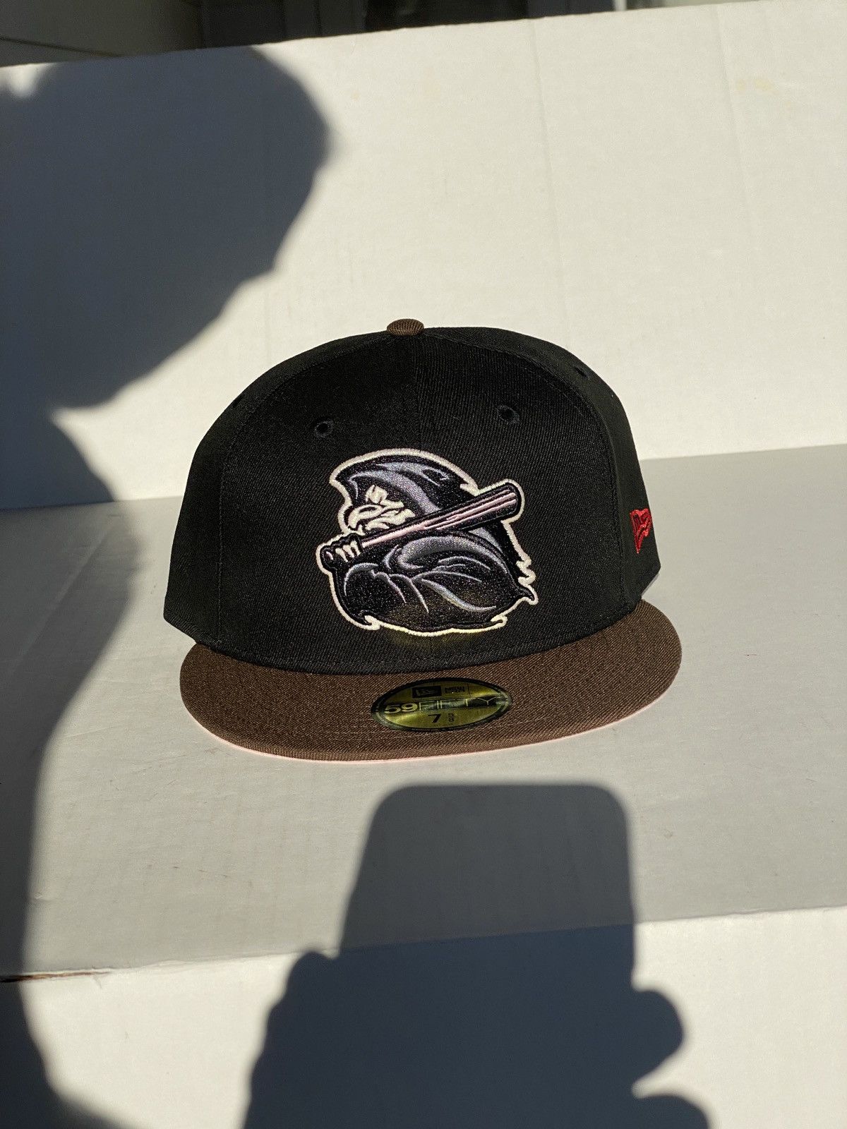 New Era Rochester Reaper Reverse Pink Mocha 7 5/8 Mag Park | Grailed