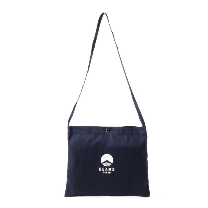 Beams Plus BEAMS Japan Shoulder Bag - Navy x White | Grailed