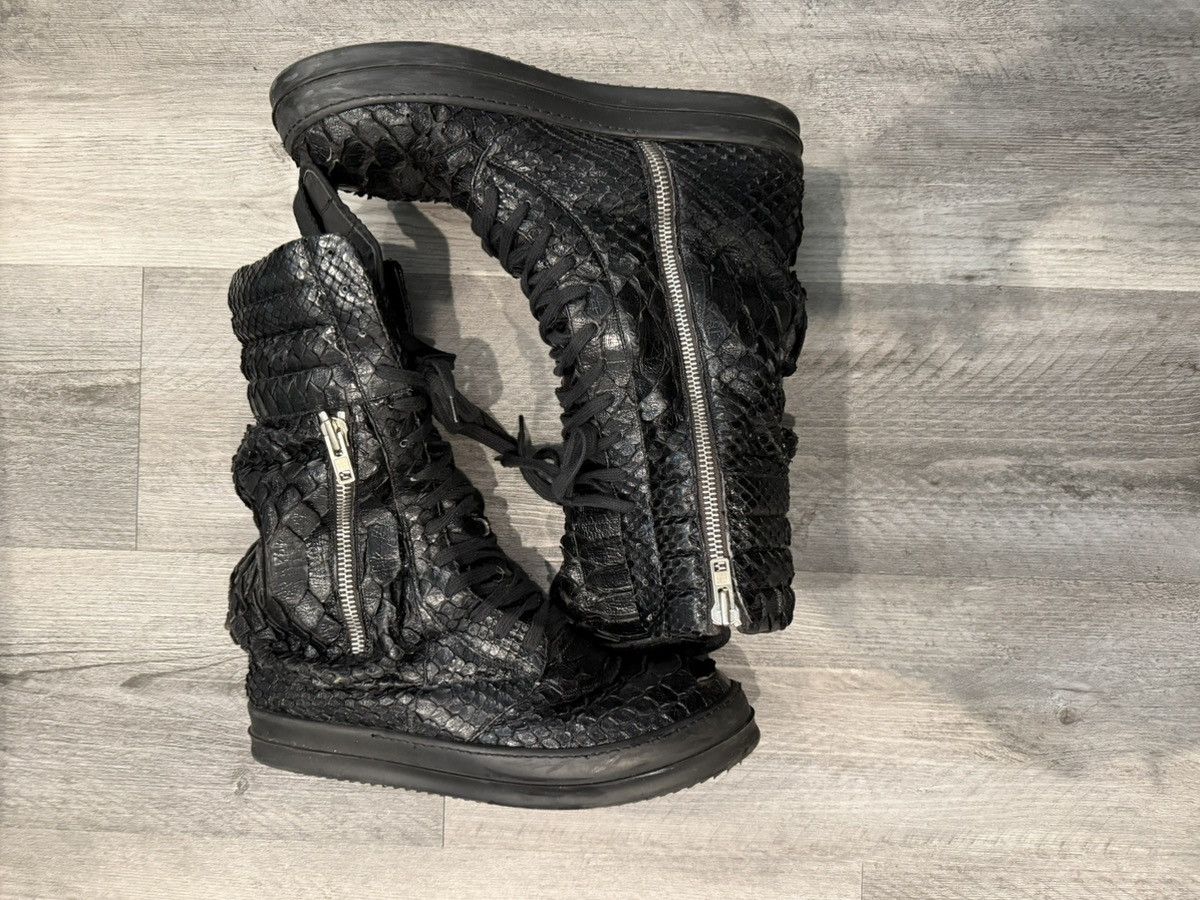 Rick Owens Rick Owens Snakeskin Cargobasket | Grailed