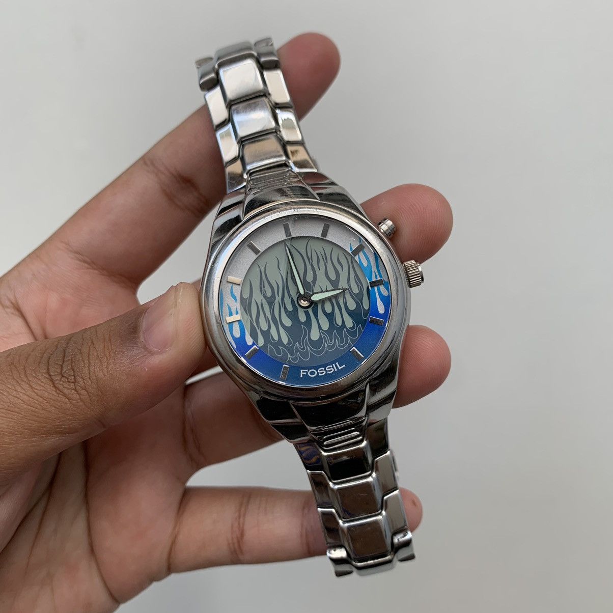 Fossil FOSSIL BIG TIC BLUE FIER (JR-8222) ️ | Grailed