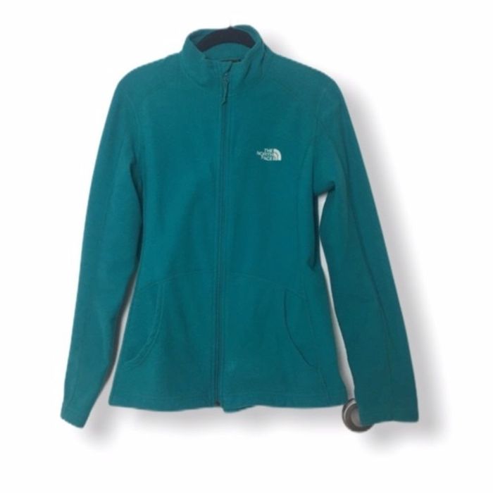 The North Face The North Face teal fleece | Grailed