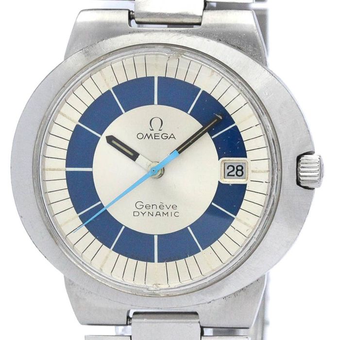 Omega Vintage OMEGA Geneve Dynamic Cal 565 teel Automatic Watch 166.039 ...
