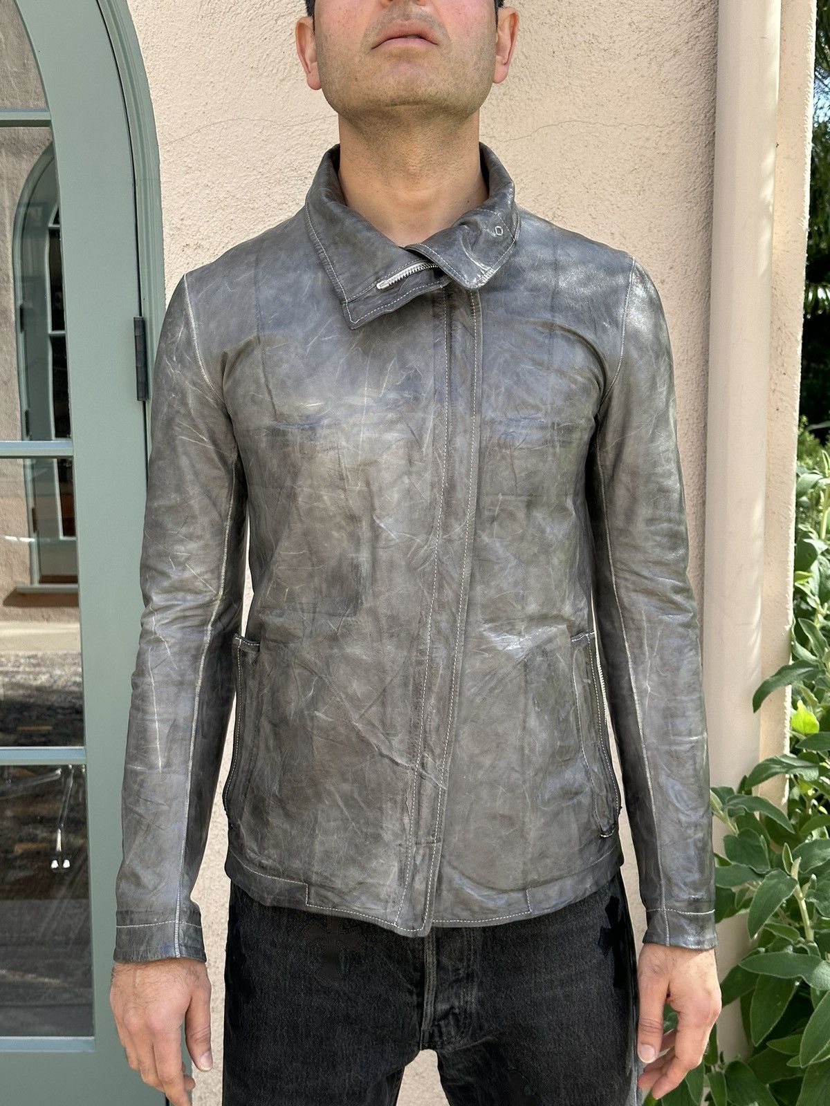 Carol Christian Poell Carol Christian Poell CCP Leather Jacket | Grailed