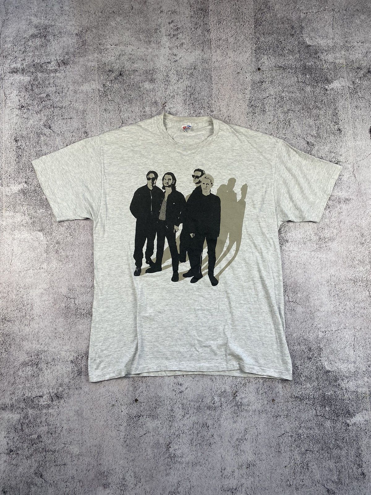Band Tees × Vintage Vintage 90s Depeche Mode DM Plus rock band tshirt ...