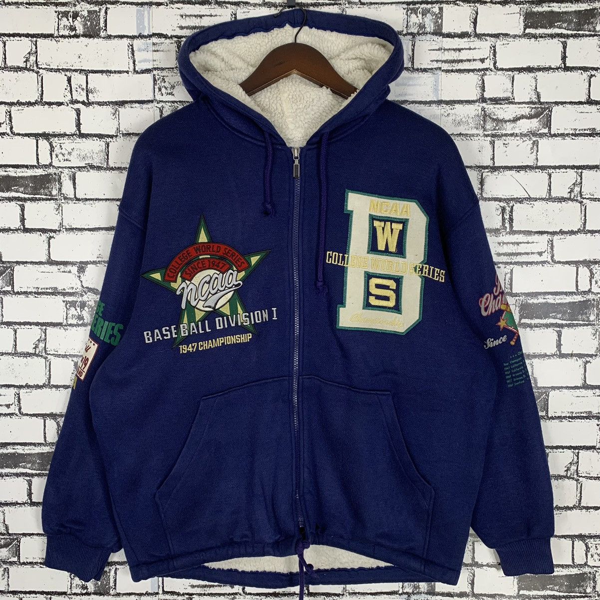 MLB Ncaa College World Series Baseball Championship Hoodie | Grailed