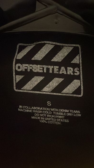 DENIM TEARS Offset x Denim Tears T Shirt “Black” | Grailed
