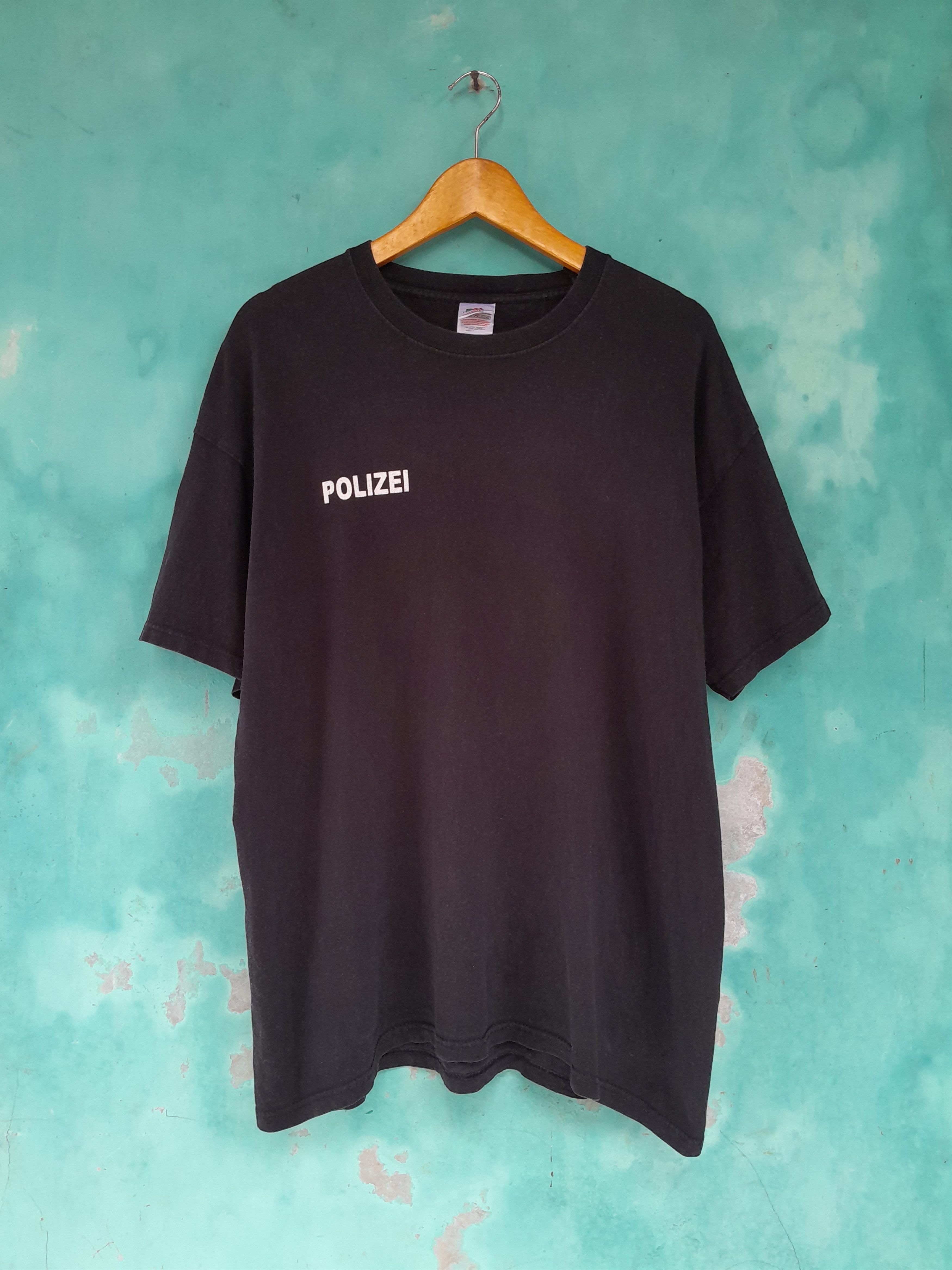 Avant Garde Y2k Polizei streetwear worn by kanye west | Grailed