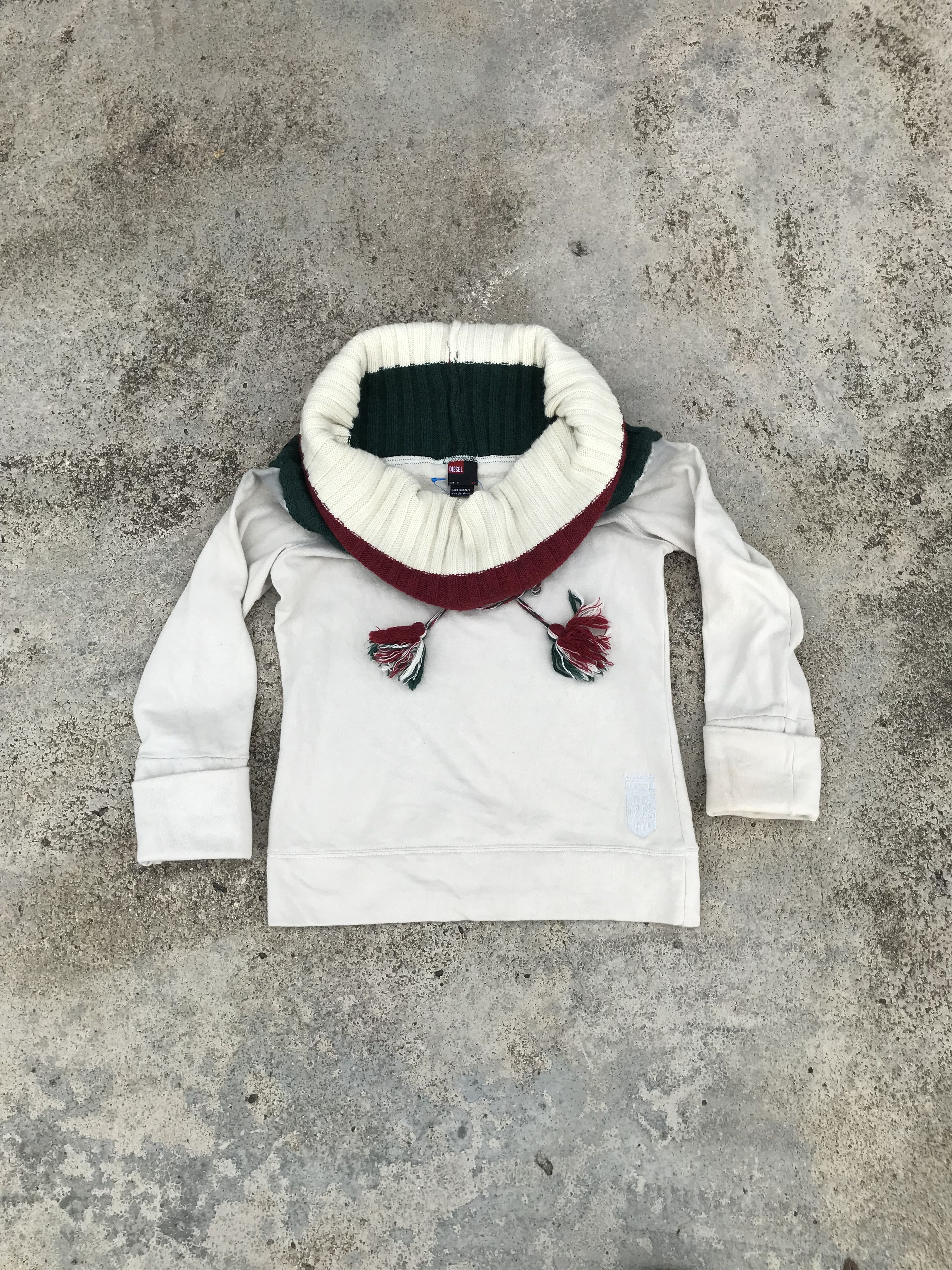 Avant Garde × Diesel × Vintage Diesel Turtle Neck Sweatshirt | Grailed