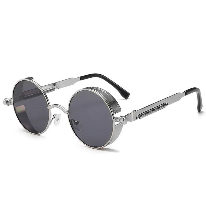 Kurt Cobain Gray Round Awakened Sunglasses Retro Cyber Archive Cosplay ...