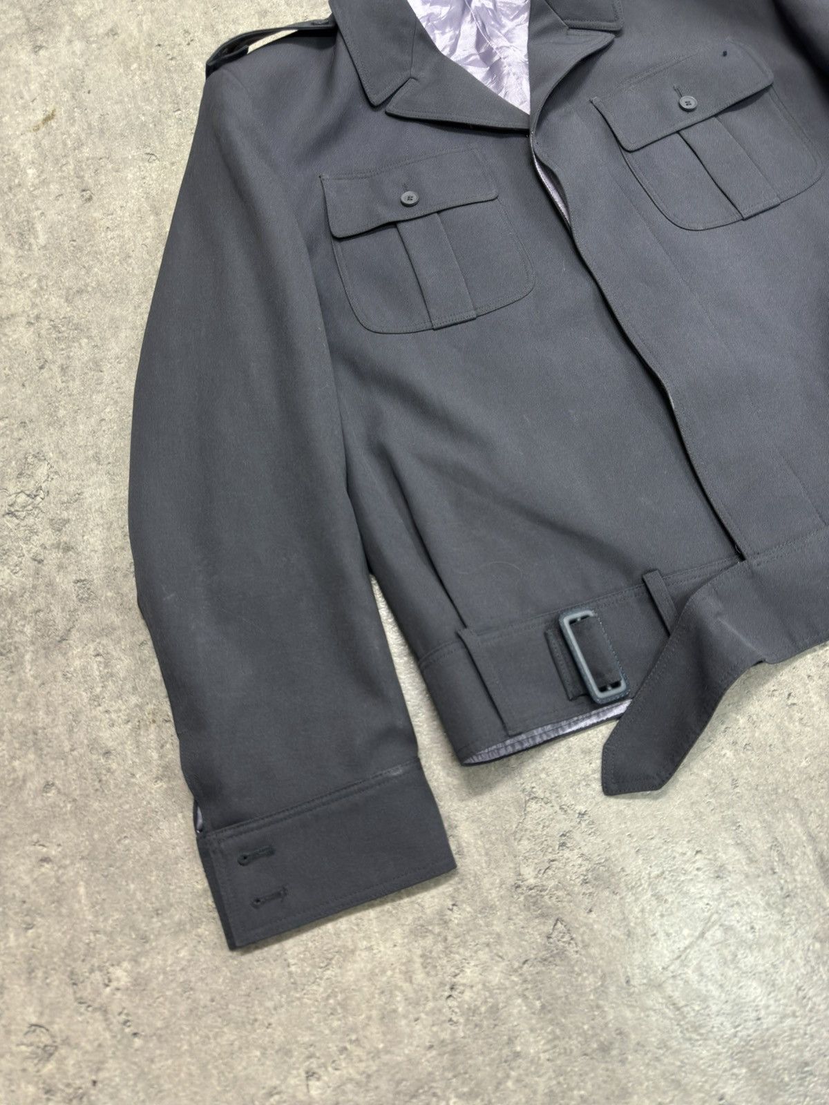 Junya Watanabe ᶠᵃⁿᶜʸᵍᵘʸ 90s Police Jacket Boxy Vintage Y2K Polizei ...