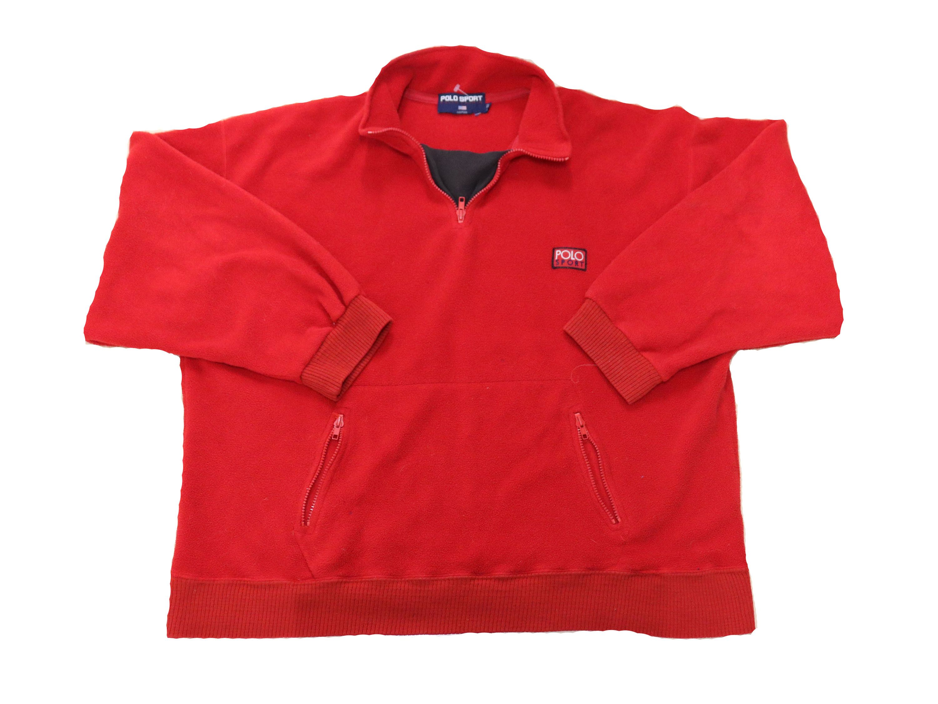 Ralph Lauren Polo Ralph Lauren Hi-Tech Fleece Pullover Sweatshirt XL ...