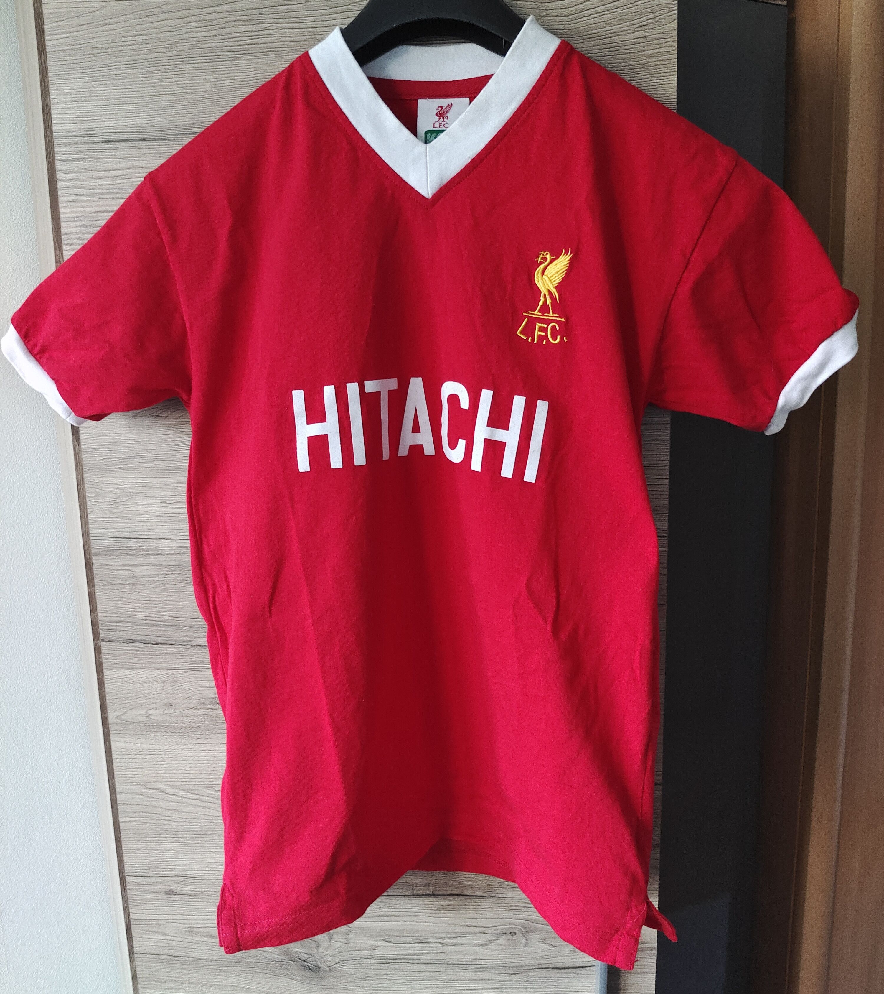 Liverpool Liverpool FC Retro football shirt jersey 79/82 Hitachi | Grailed