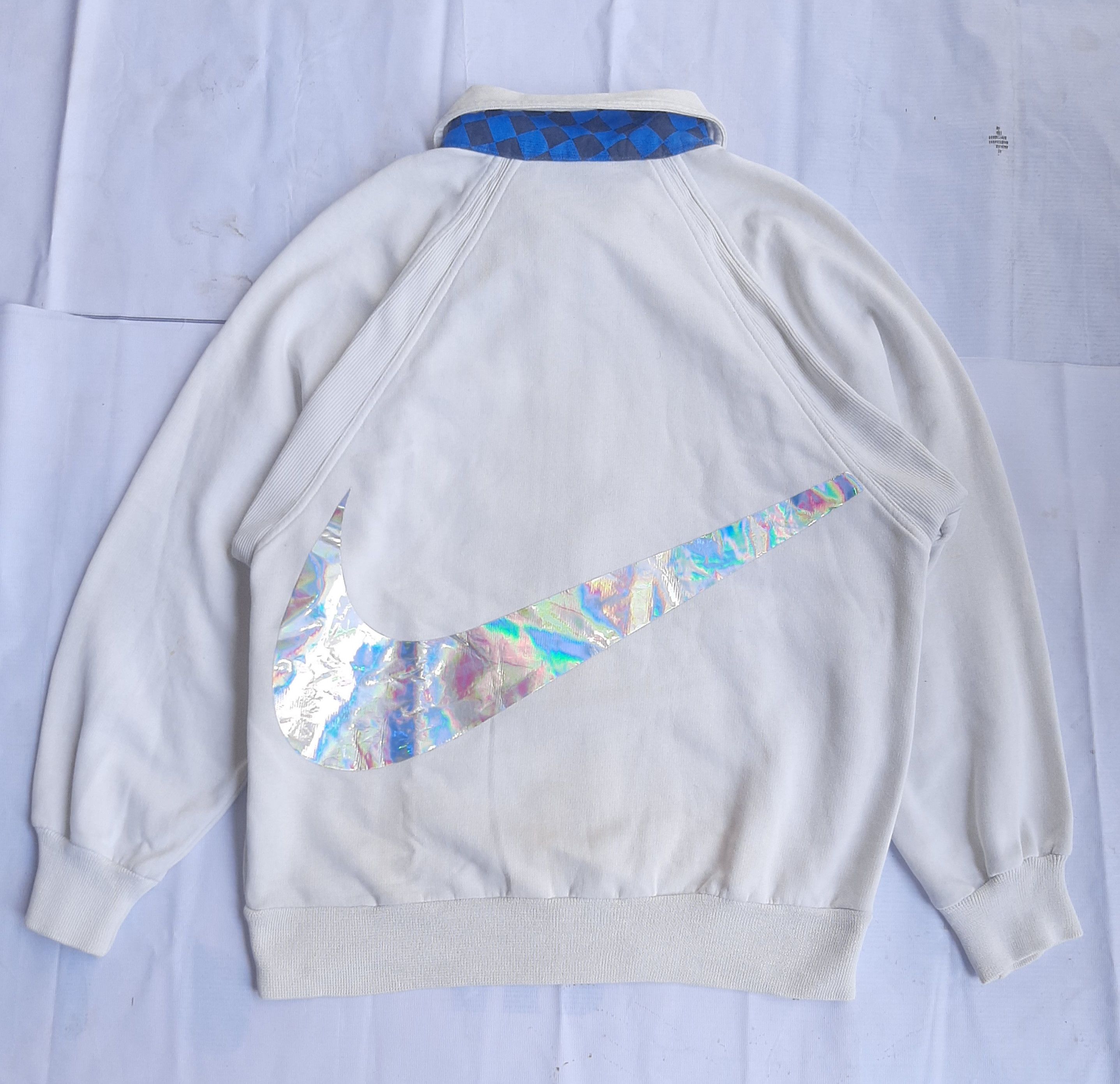 Nike × Very Rare × Vintage Nike John Mcenroe Big Logo Reflectif Swoosh ...