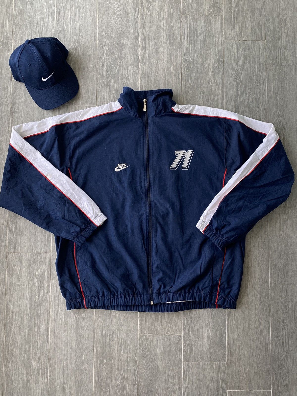 Nike × Streetwear × Vintage Vintage 2000’s Nike 71 Track Jacket | Grailed