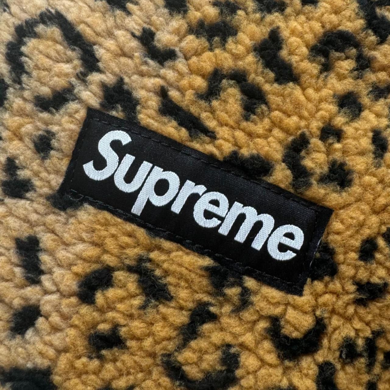 Supreme Supreme 17FW Leopard Fleece Backpack | Grailed