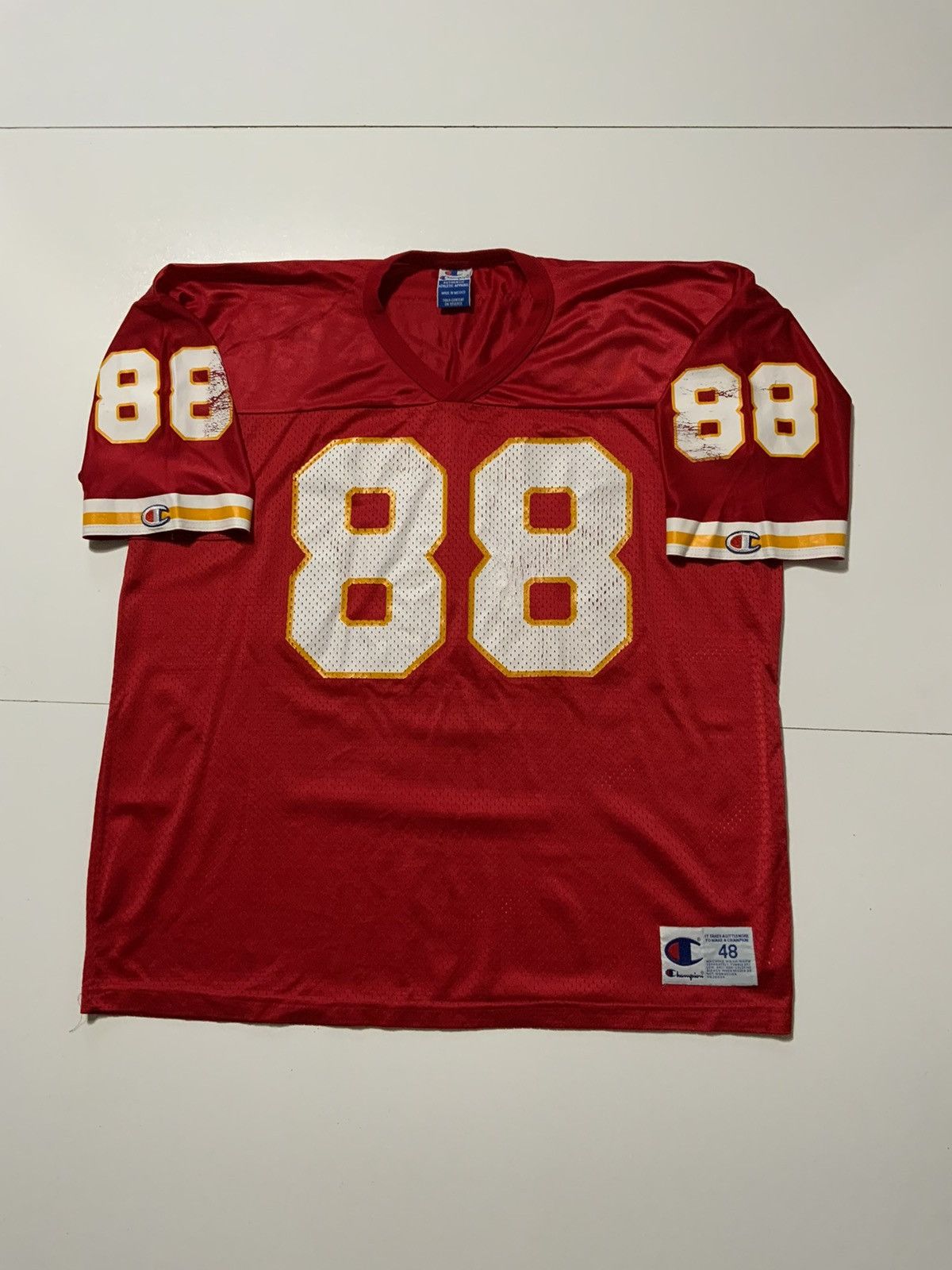 Champion × NFL × Vintage VTG Kansas City Chiefs Tony Gonzalez #88 NFL ...