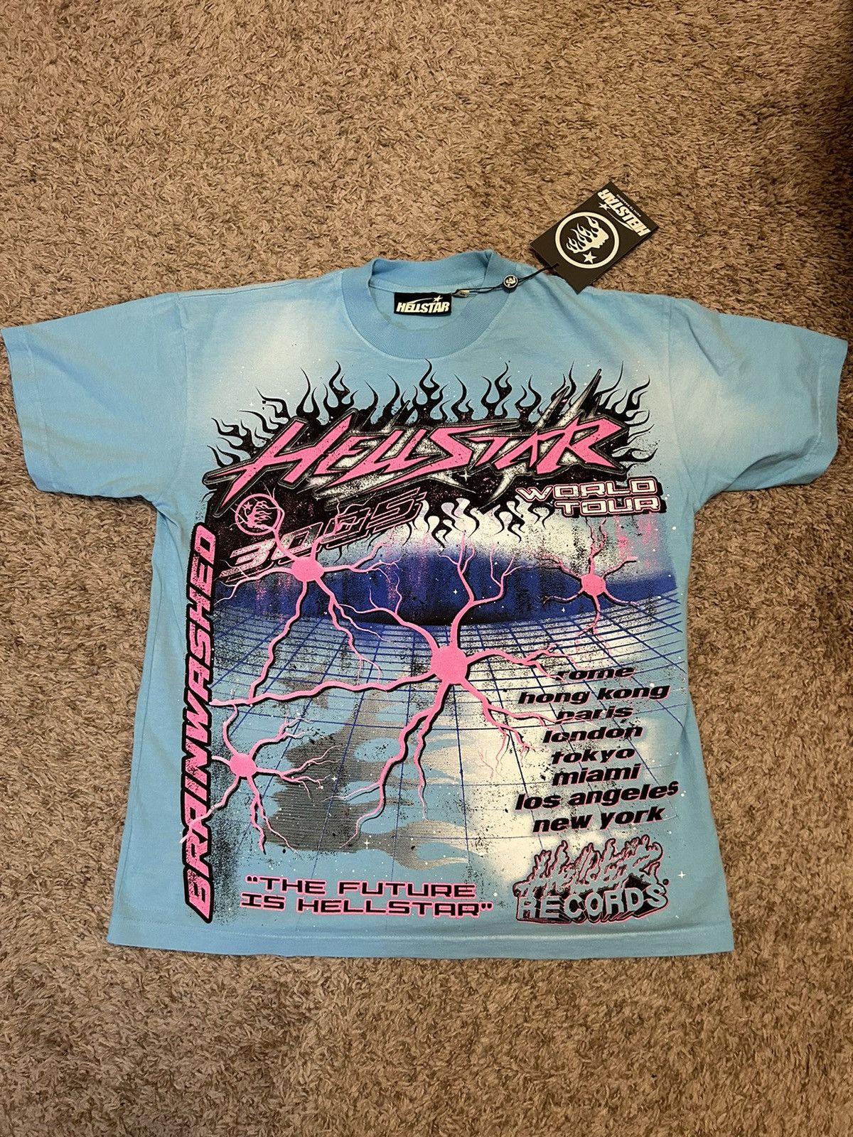 HELLSTAR Neuron Tour T-Shirt | Grailed