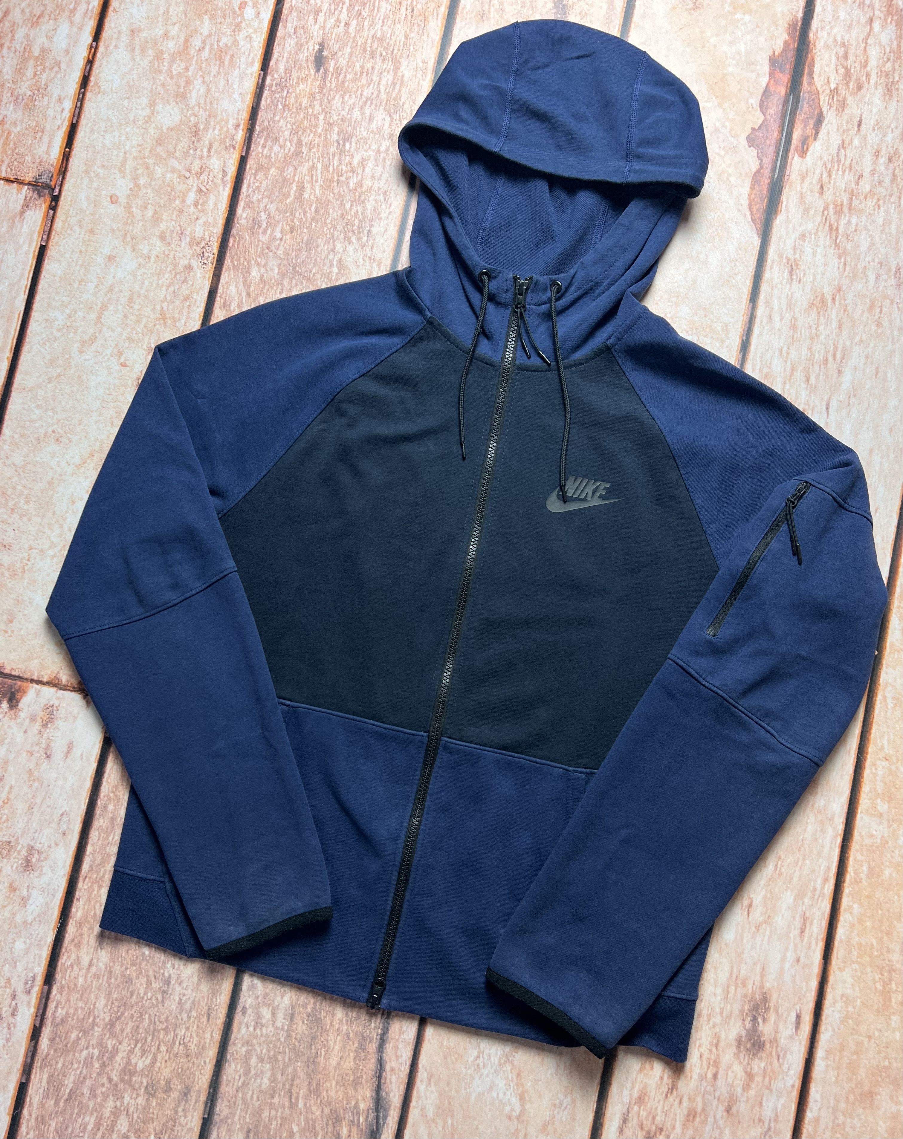 Nike × Nike ACG × Streetwear Nike Tech fleece zip-up hoodie drill trap ...